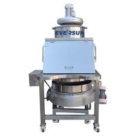 China Manual Bag Dump Station Small EDS-600 Bulk Bag Unloader With Sieve for sale