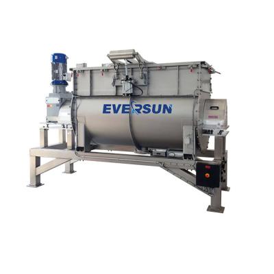 China Customized Horizontal Ribbon Mixer Blender 200-5000L Capacity ≤80dB Noise for Food Chemical for sale