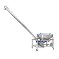 China Customized Inclined Screw Conveyor 2m3/h-12m3/h Stainless Steel 304 for sale
