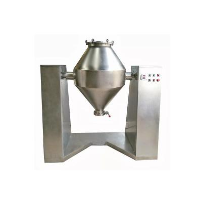 China Stainless Steel Double Cone Blender for Powder Granule Mixing 8-20 RPM 0.18-10 M3 for sale