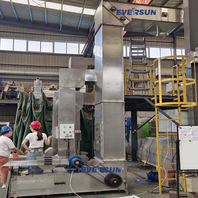 China Multiple Inlets / Outlets Z Type Grain Elevator 50m Lifting Height 1.8 - 10L Bucket Volume for sale