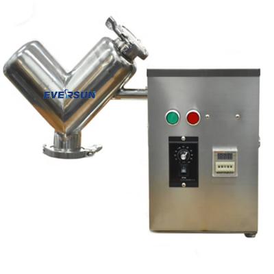 China V Type Powder Mixer 10-5000L Adjustable Mixing Time Lab Dry Powder Blender for sale