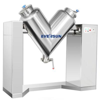 China 5-2500L Stainless Steel V Type Mixer Blender for Coffee Bean Food Additive Powder for sale