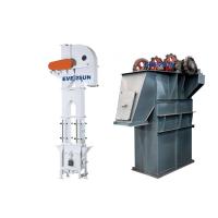 China Bulk Material Bucket Elevator Belt Chain Conveyor 1-150 TPH Custom Height CE ISO for sale