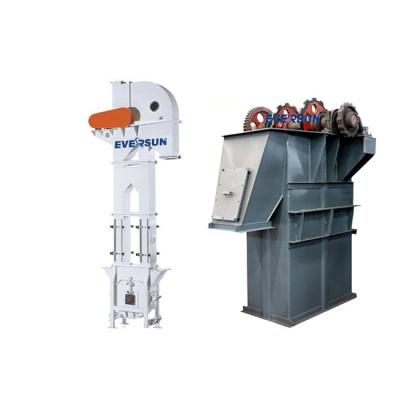 China Bulk Material Bucket Elevator Belt Chain Conveyor 1-150 TPH Custom Height CE ISO for sale