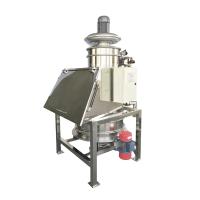 China High Efficiency Big Bag Emptying Dump Station With Vibrating Screen For Grain for sale