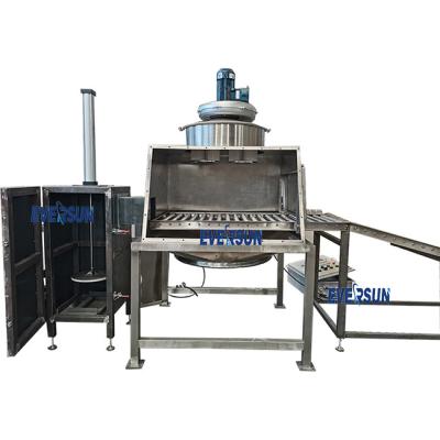 China Full Automatic Bag Dump Station With Roller Conveyor For Bulk Bags Material for sale
