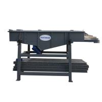 China Small Single Deck Linear Vibrating Screen 0.02-20mm for Coffee Beans Coal for sale