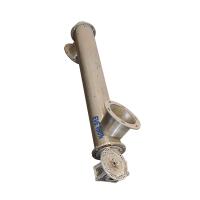 China Electric Drive Auger Grain Screw Conveyor 2-12m3/h Stainless Steel 304 for sale