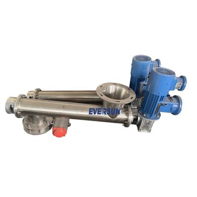 China Heavy Duty Horizontal Helical Screw Conveyor 1-40m for Milk Powder Stainless Steel for sale