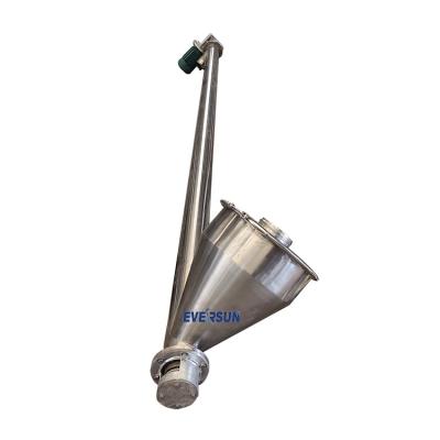 China Stainless Steel Portable Screw Conveyor 133mm Diameter Electric Drive for Pharmaceutical for sale