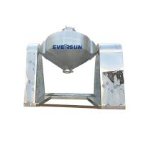 China Double Cone Blender 50-3000L Stainless Steel Powder Mixer for Cosmetic Industry for sale