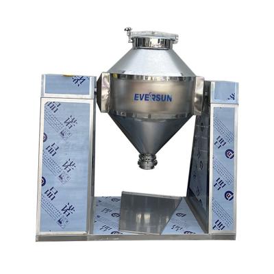China Double Cone Blender Powder Granule Mixer 8-20 RPM 0.18-10 M3 Stainless Steel for sale