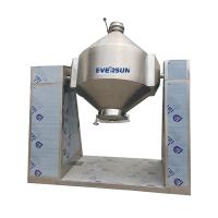 China Stainless Steel 304 316L Double Cone Blender 0.18-10 M3 Powder Mixing Machine for Laboratory for sale