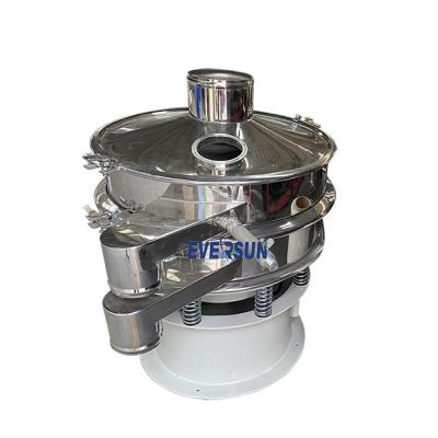 China Stainless Steel Filter Rotary Vibrating Screen Round Powder Three Element Screen for sale