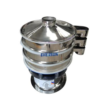 China Multilayer High Efficiency Aluminum Powder Sieve Plastic Granule Vibrating Screen for sale