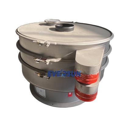 China 304 Stainless Steel Rotary Vibrating Sieve Machine 1-5 Layers 2-500 Mesh for Food Chemical Powder for sale