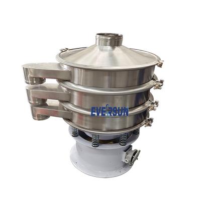 China Circular Vibrating Sieve Machine for Food Salt Sugar Tea Powder Screening 600-1800mm for sale