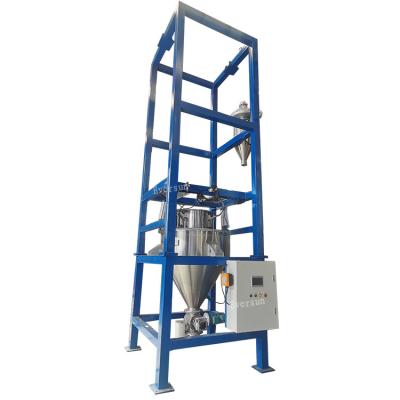 China Open Type Big Bag Discharger Ton Bag Feeding Station for Dried Polymer Powder 2 Ton Capacity for sale