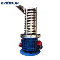 China Closed Plastic Granule Cooling Vertical Spiral Vibration Elevator Conveyor 300-1800mm Diameter for sale