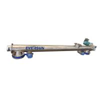 China 1-70m Cement Powder Transfer Screw Conveyor Auger Feeder 0.75-1.5kw for Chemical Fertilizer for sale