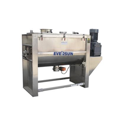 China 300L Stainless Steel 304 Double Ribbon Powder Mixer 2000L Capacity 500kg Batch for sale