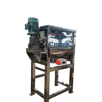 China 500kg Batch Ribbon Mixer Double Horizontal Helical Mixer for Cement Powder 5.5kW for sale