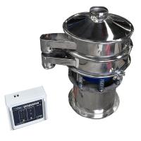 China 304/316L Carbon Steel Ultrasonic Vibrating Screen 1-5 Layers 0-10t/h Fine Screening for sale