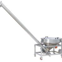 China Screw Blade Seal Push Dry Powder Viscous Granule Material Machine for sale
