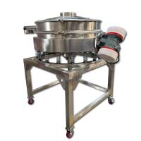 China Stainless Steel Straight-line Vibrating Screen Machine 520mm to 1390mm Sieving Diameter for Industrial Food Use for sale