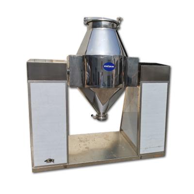 China Stainless Steel Double Cone Mixer for Chemical Dry Powder and Granule Automatic Mixing 500L Capacity for sale