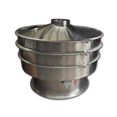 China Stainless Steel Rotary Vibrating Sieve 600mm to 2000mm Food Grade Centrifugal Screener for sale
