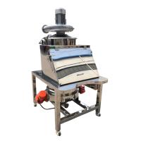 China Stainless Steel Dust-Free Feeding Station 600mm Food Grade Powder Dumping Station with Blower 1.5KW for sale