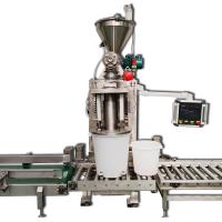 China Fully Automatic Powder Packaging Machine with 1-50kg Weighing Range and 180-800 Bags/Hour Capacity for sale