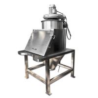 China Closed Dust-free Feeding Station Manual Small Bag Bulk Feeding Equipment 600mm 1.5KW for sale