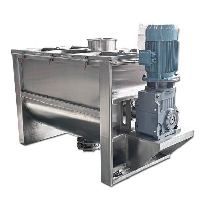 China Horizontal Screw Ribbon Mixer 300L-20000L for Dry and Wet Materials Powder Blending for sale