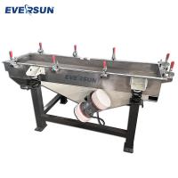 China Stainless Steel Linear Vibrating Screen Efficiently Screens Large Particle Materials for sale