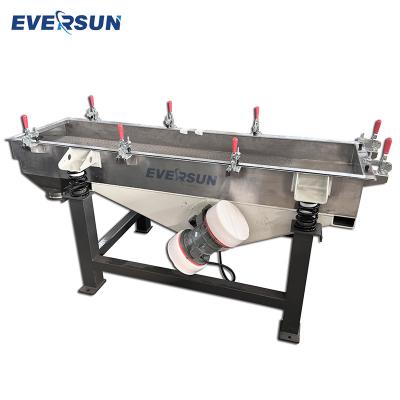 China Stainless Steel Linear Vibrating Screen Efficiently Screens Large Particle Materials for sale