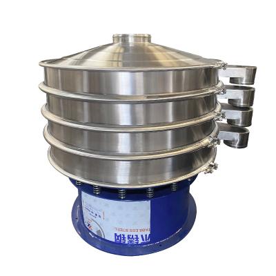 China Customized Stainless Steel Industrial Vibrating Screen 600mm to 2000mm for Powder Particle Filtering and Grading for sale