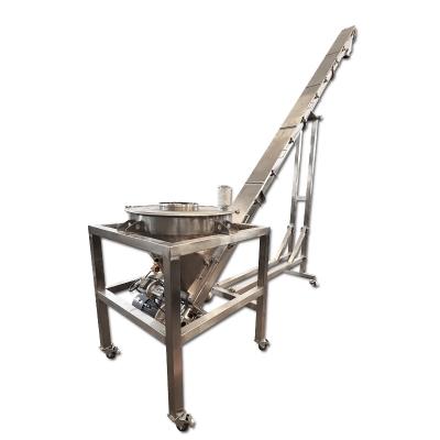 China Stainless Steel Spiral Conveyor 304 316 Powder Granule Lifting Machine 133mm 219mm for sale