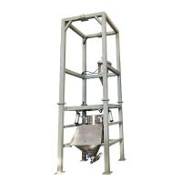 China Open Type Ton Bag Feeding Station Dust-free Powder Cement Unpacking Machine 380V for sale
