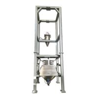 China Customized Stainless Steel Ton Bag Unpacking Machine 380V 50Hz for Lime Powder Conveying for sale