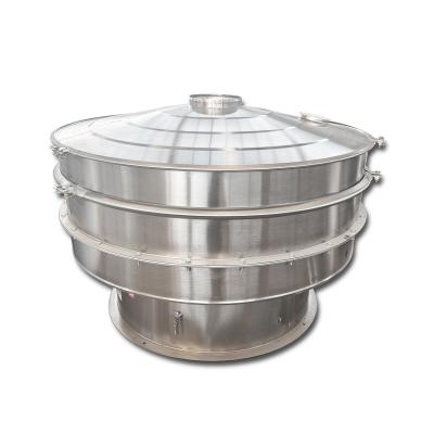 China Stainless Steel Circular Vibrating Screen 600mm to 2000mm for Fine Powder Food Contact for sale