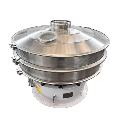 China Stainless Steel Circular Vibrating Screen 600mm to 2000mm Fine Powder Screening Machine for sale