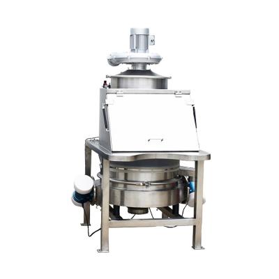 China Customized Stainless Steel Dust-Free Feeding Station Powder Discharge Station 600mm 1.5KW for sale