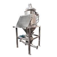 China Closed Dust-Free Feeding Station Stainless Steel Pellet Conveyor 600mm-1200mm Port for sale