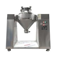 China Stainless Steel Double Cone Mixer Dry Powder Blender 300L to 8000L Capacity for sale