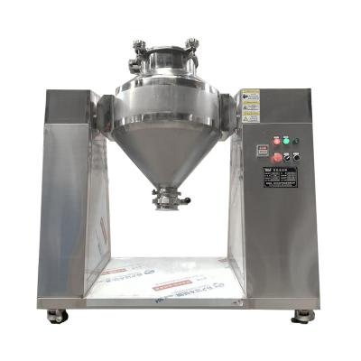China Stainless Steel Double Cone Mixer Dry Powder Blender 300L to 8000L Capacity for sale