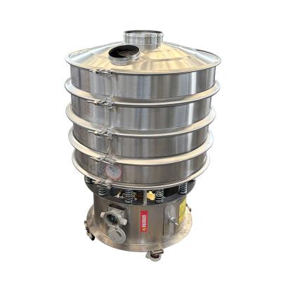 China Stainless Steel Rotary Vibrating Screen 600mm to 2000mm for Powder Slurry Filtering 500 Mesh for sale