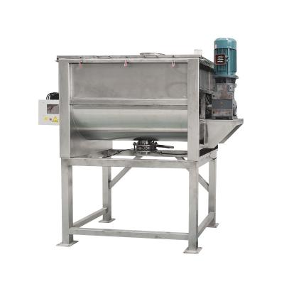 China Stainless Steel Horizontal Ribbon Mixer 1000L 11kw for Powder Slurry Blending for sale